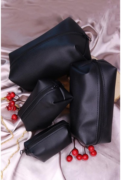 Mujgan 4'lü Makyaj Çantası