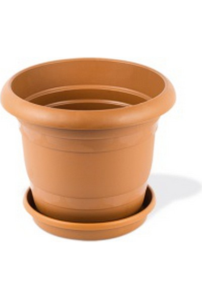 Eminhome Toprak Görünümlü Plastik Saksı 21 cm 3.5 Lt Eminhome Toprak Görünümlü Plastik Saksı 21 cm 3.5 Lt