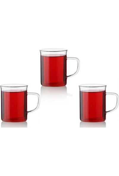 Cam Kupa Termisil 3'lü 200 ml Cam Kupa Termisil 3'lü 200 ml