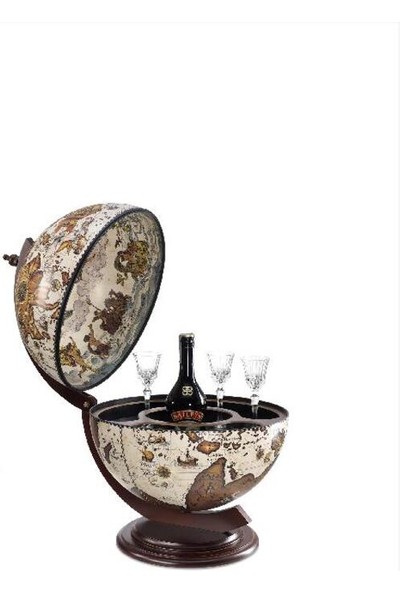 Zoffoli Italyan Vulcano Ayaklı ve Tekerlekli Klasik Bar-Bar ve Içki Sunum STANDI-57CM.