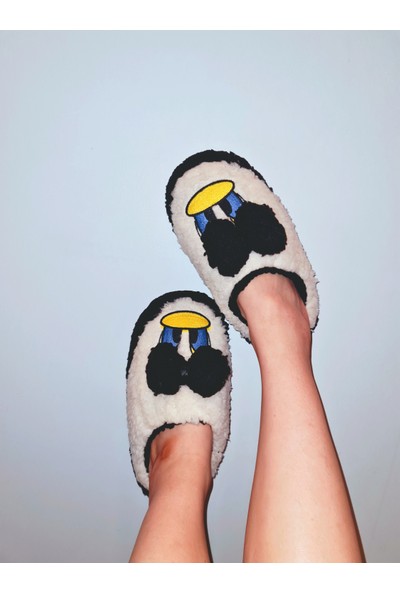 Modam Ördek Figürlü Panduf Ev Terliği Modam Ördek Figürlü Panduf Ev Terliği