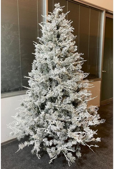 Beysüs Yılbaşı Çam Ağacı Buz Figürlü Kar Desenli Lüks Çam Ağacı 210 cm Beysüs Yılbaşı Çam Ağacı Buz Figürlü Kar Desenli Lüks Çam Ağacı 210 cm