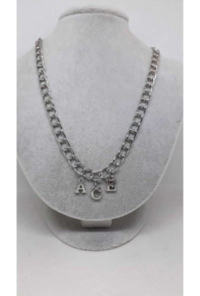 Sergül Ace Yazılı Nikel Kaplama Kolye Sergül Ace Yazılı Nikel Kaplama Kolye