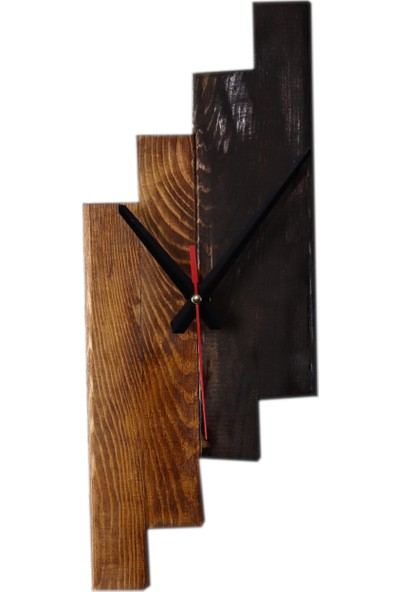 Shopifav El Yapımı Asimetrik Duvar Saati