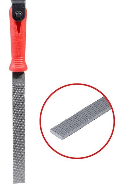 Badem10 Vinko Flat Ağaç Törpüsü Plastik Saplı Eğe 200 mm 8 Badem10 Vinko Flat Ağaç Törpüsü Plastik Saplı Eğe 200 mm 8