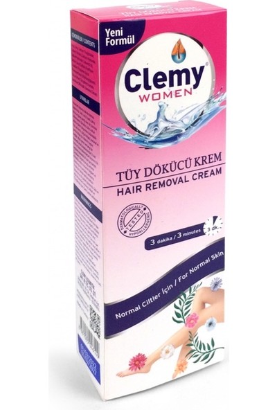 Clemy Tüy Dökücü Krem Bayan Clemy Tüy Dökücü Krem Bayan