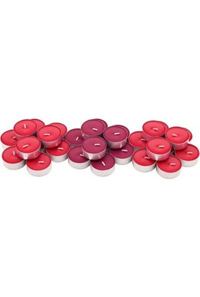 Sınnlıg Kokulu Tealight Kırmızı Meyveler 30 Adet
