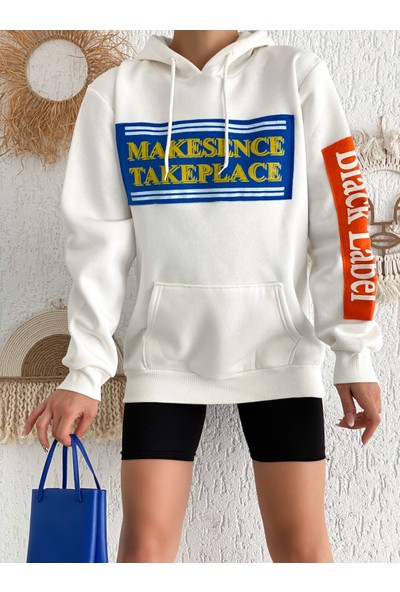 Noa Noa Black Label Baskılı 3 Iplik Sweatshirt Noa Noa Black Label Baskılı 3 Iplik Sweatshirt