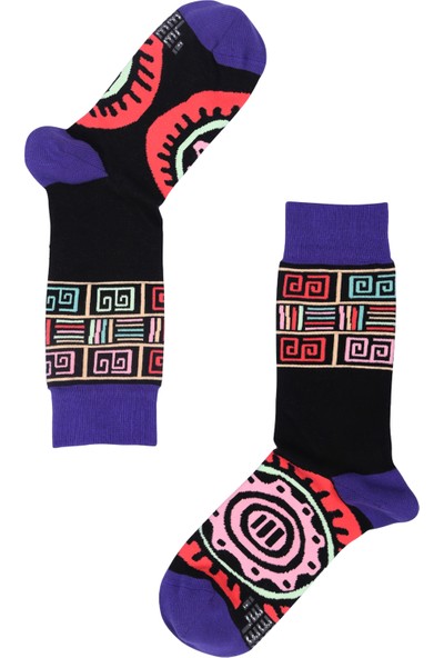 Colorcool Inca Etnik Desenli Çorap