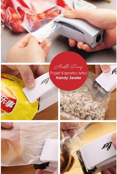 Anadolu Saray Çarşısı Poşet Kapatıcı Isıtıcı Sealer Kapatma Makinesi | Poşet Kapatıcı Handy Sealer Anadolu Saray Çarşısı Poşet Kapatıcı Isıtıcı Sealer Kapatma Makinesi | Poşet Kapatıcı Handy Sealer