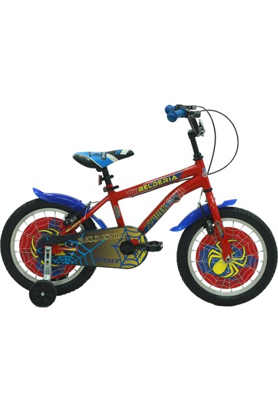 Belderia Spider 16 Jant Vitessiz V-Fren Kırmızı Çocuk Bisikleti Belderia Spider 16 Jant Vitessiz V-Fren Kırmızı Çocuk Bisikleti