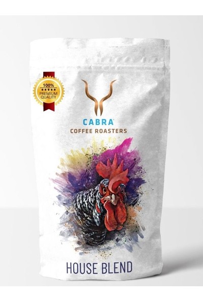 Cabra Coffee Roasters House Blend Filtre Kahve 1000 gr 3 Ülkenin Kahve Çekirdeği Karışımı Sert Içim Cabra Coffee Roasters House Blend Filtre Kahve 1000 gr 3 Ülkenin Kahve Çekirdeği Karışımı Sert Içim