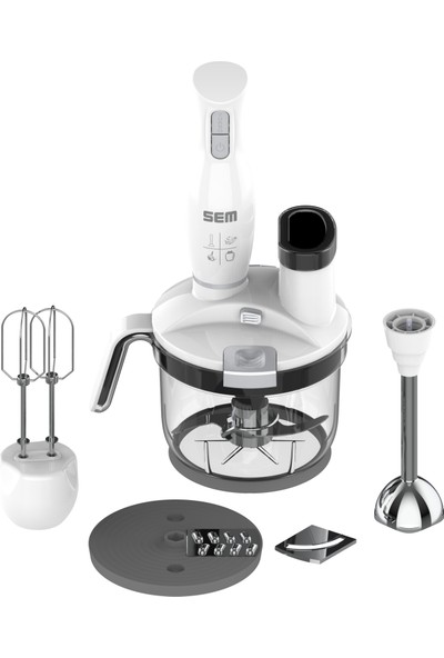 Sem SK124 Likit Rendeli Büyük Blender Set Mutfak Robot Sem SK124 Likit Rendeli Büyük Blender Set Mutfak Robot