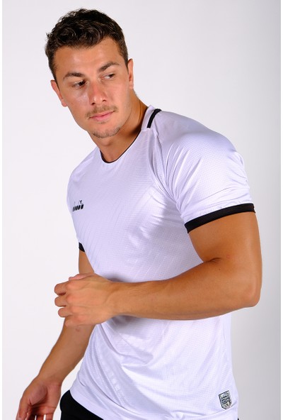 Diadora Elite Antrenman T-Shirt Beyaz Diadora Elite Antrenman T-Shirt Beyaz