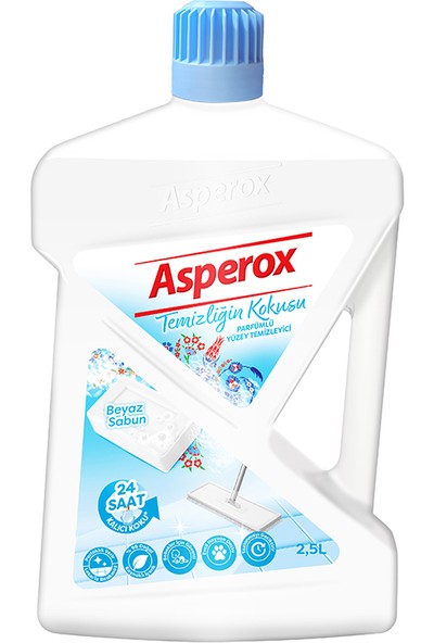 Asperox Yüzey Temizleyici Temizliğin Kokusu 2,5 lt Asperox Yüzey Temizleyici Temizliğin Kokusu 2,5 lt