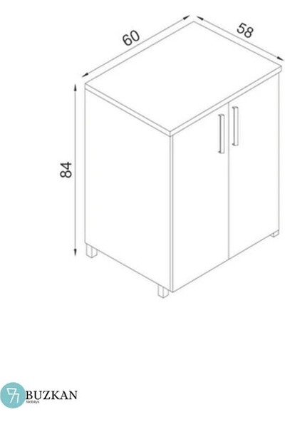 Buzkan %100 Mdf Pratico Solo Ocak Modülü Buzkan %100 Mdf Pratico Solo Ocak Modülü