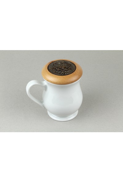 Aradığın Şeyler Doğal Ahşap Kapaklı Kupa 1