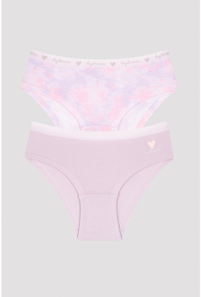 Penti Çok Renkli Girls Daydreamers 2li Paket Hipster Külot