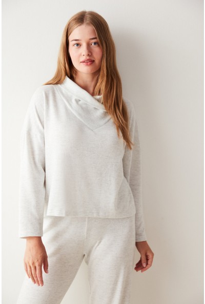 Penti Grey Over And Out Pantolon Pijama Takımı