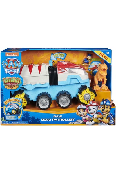 031626 Paw Patrol Dino Kurtarma Devriyesi Aracı ve Figür +3 Yaş 031626 Paw Patrol Dino Kurtarma Devriyesi Aracı ve Figür +3 Yaş