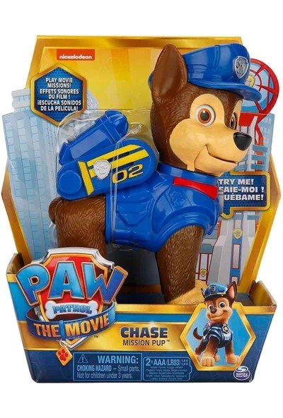 S00039556 Paw Patrol The Movie - Sesli ve Hareketli Figür +3 Yaş S00039556 Paw Patrol The Movie - Sesli ve Hareketli Figür +3 Yaş