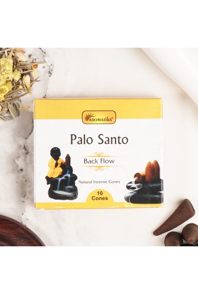 Aromatika Palo Santo Geri Akışlı (Back Flow) Şelale Tütsü Aromatika Palo Santo Geri Akışlı (Back Flow) Şelale Tütsü