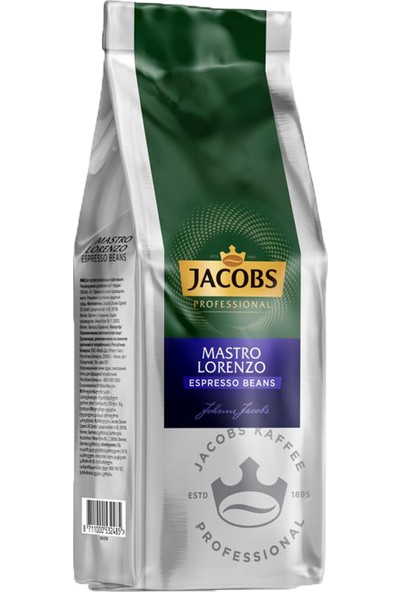 Jacobs Mastro Lorenzo Çekirdek Kahve 1000 gr Jacobs Mastro Lorenzo Çekirdek Kahve 1000 gr