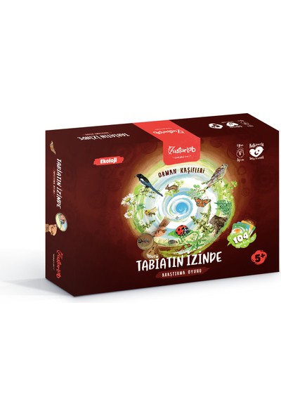 Usturlab Tabiatın Izinde Kutu Oyunu - Çocuk Kart Oyunu Usturlab Tabiatın Izinde Kutu Oyunu - Çocuk Kart Oyunu