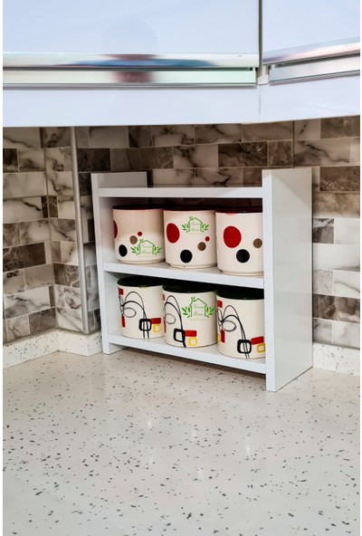 Green Home Desing Dekoratif Tezgah Üstü Raf Altı Baharatlık Organizer Green Home Desing Dekoratif Tezgah Üstü Raf Altı Baharatlık Organizer