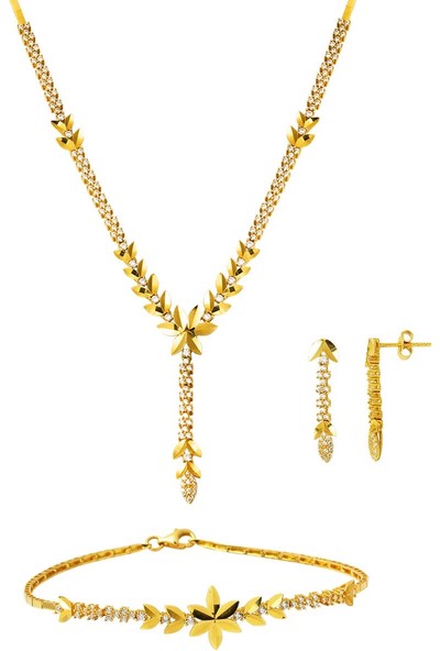 Bilezikci Yıldız Işıltısı 14 Ayar Altın Takı Seti Bilezikci Yıldız Işıltısı 14 Ayar Altın Takı Seti