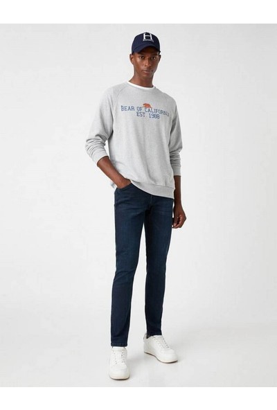 Koton Erkek Jean Pantolon Indigo 3WAM40047BD