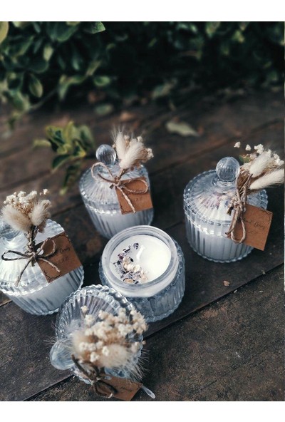 CC Design 50'li Kristal Kasede Hediyelik Mum