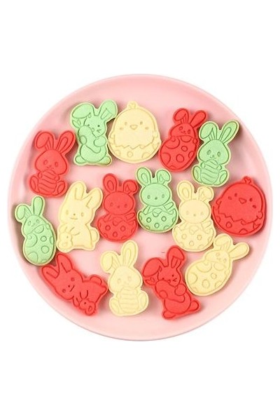 Htcoltd 6 Adet / Takım Tavşan Şekli Çerez Kesiciler Plastik 3D Karikatür Basınçlı Bisküvi Kalıp Çerez Damga Mutfak Pişirme Pasta Bakeware | Kurabiye Araçları (Yurt Dışından) Htcoltd 6 Adet / Takım Tavşan Şekli Çerez Kesiciler Plastik 3D Karikatür Basınçlı Bisküvi Kalıp Çerez Damga Mutfak Pişirme Pasta Bakeware | Kurabiye Araçları (Yurt Dışından)
