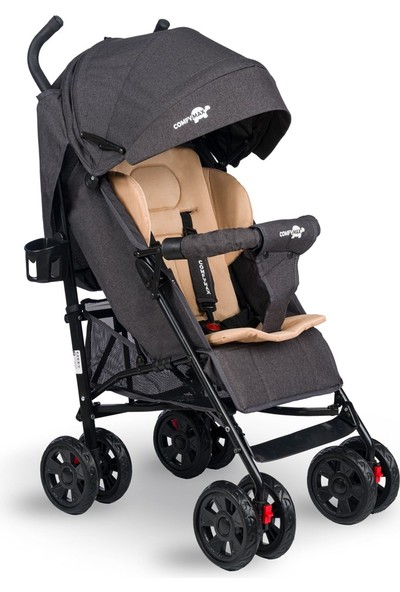 Comfymax Tam Yatar Baston Bebek Arabası – Storm Grey Comfymax Tam Yatar Baston Bebek Arabası – Storm Grey