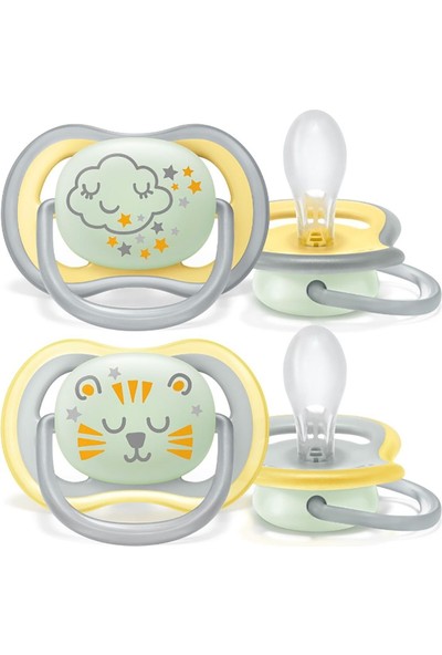 Philips Avent Ultra Air Nighttime Karanlıkta Parlar Gece Emziği +18 Ay Philips Avent Ultra Air Nighttime Karanlıkta Parlar Gece Emziği +18 Ay