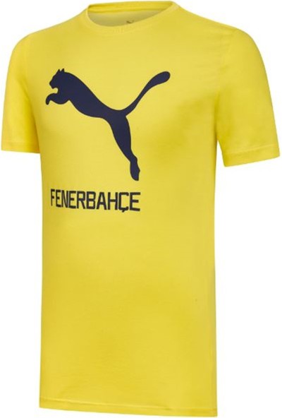 Fenerbahçe S.k Cat Tee - Unisex 22-23 Sarı T-Shirt - 773136 03