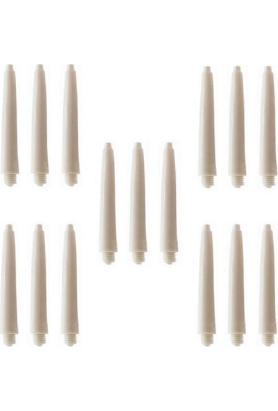 Dartsan 5 Set (15 Adet) 41 mm Nylon Dart Şaft-Shaft. Beyaz Dartsan 5 Set (15 Adet) 41 mm Nylon Dart Şaft-Shaft. Beyaz