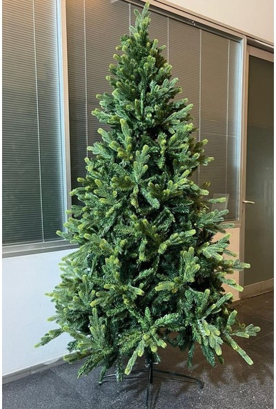 Yılbaşı Çam Ağacı Lüks Özel Üretim 210 cm 1268 Yoğun Dal