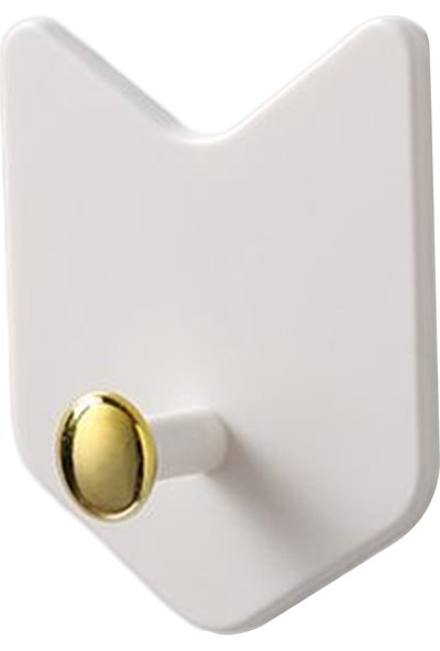 Kewendashiye Iz Bırakmayan Tırnaksız Zımba Banyo Mutfak Duvar Kancası (Yurt Dışından)