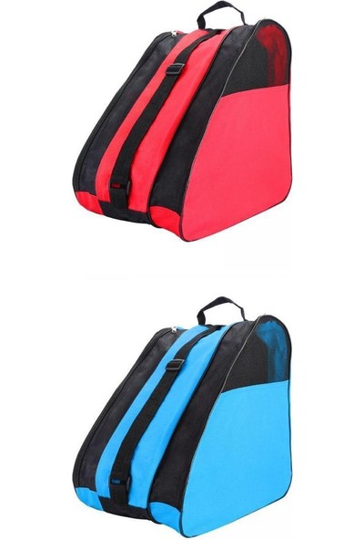 2x Roller Paten Çanta Çocuklar Buz Patenleri Açık Paten Depo Çantaları