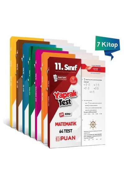 Puan Yayınları 11. Sınıf Tüm Dersler Yaprak Test Kazandıran Set Puan Yayınları 11. Sınıf Tüm Dersler Yaprak Test Kazandıran Set