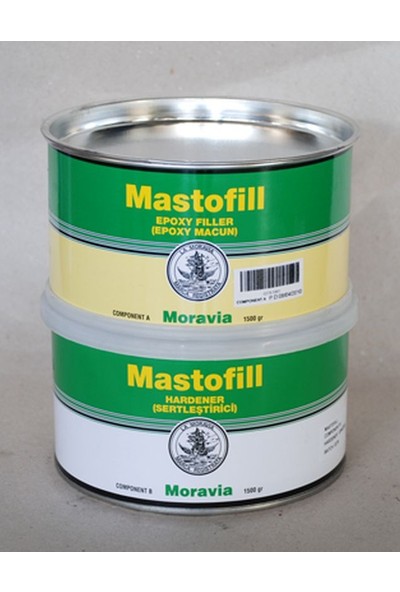 Moravia Mastofill Epoxy Macun 3kg Epoksi Macun Mastofill-3kg Moravia Mastofill Epoxy Macun 3kg Epoksi Macun Mastofill-3kg