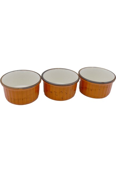 Marianna Suffle Seti 3'lü 8 cm Reactive 44 Turuncu