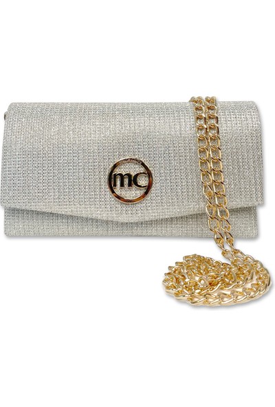 Marie Claire Gümüş Kadın Abiye Çanta Visenla MC222116589
