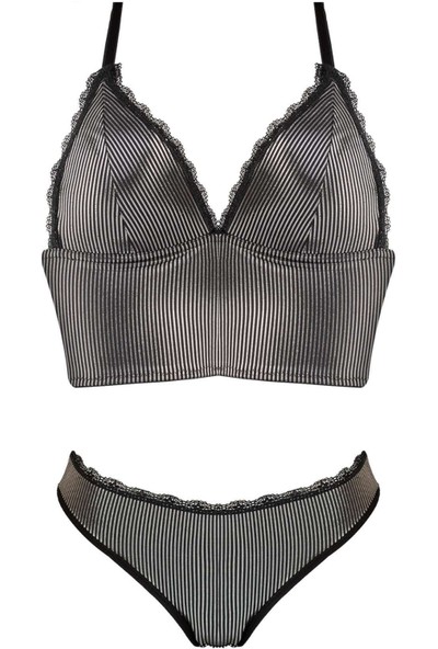Tunç-Ay Destekli Bralet Takım Zebra - 2075.1364. Tunç-Ay Destekli Bralet Takım Zebra - 2075.1364.