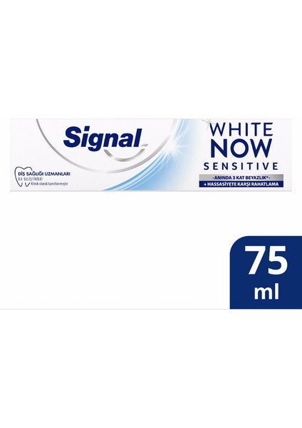 Signal Diş Macunu White Now Sensitive Fiyatı - Taksit Seçenekleri