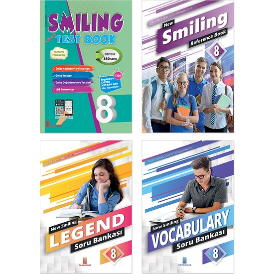 Ata Yayıncılık 8. Sınıf Smiling Test Book+New Smiling Kitabı