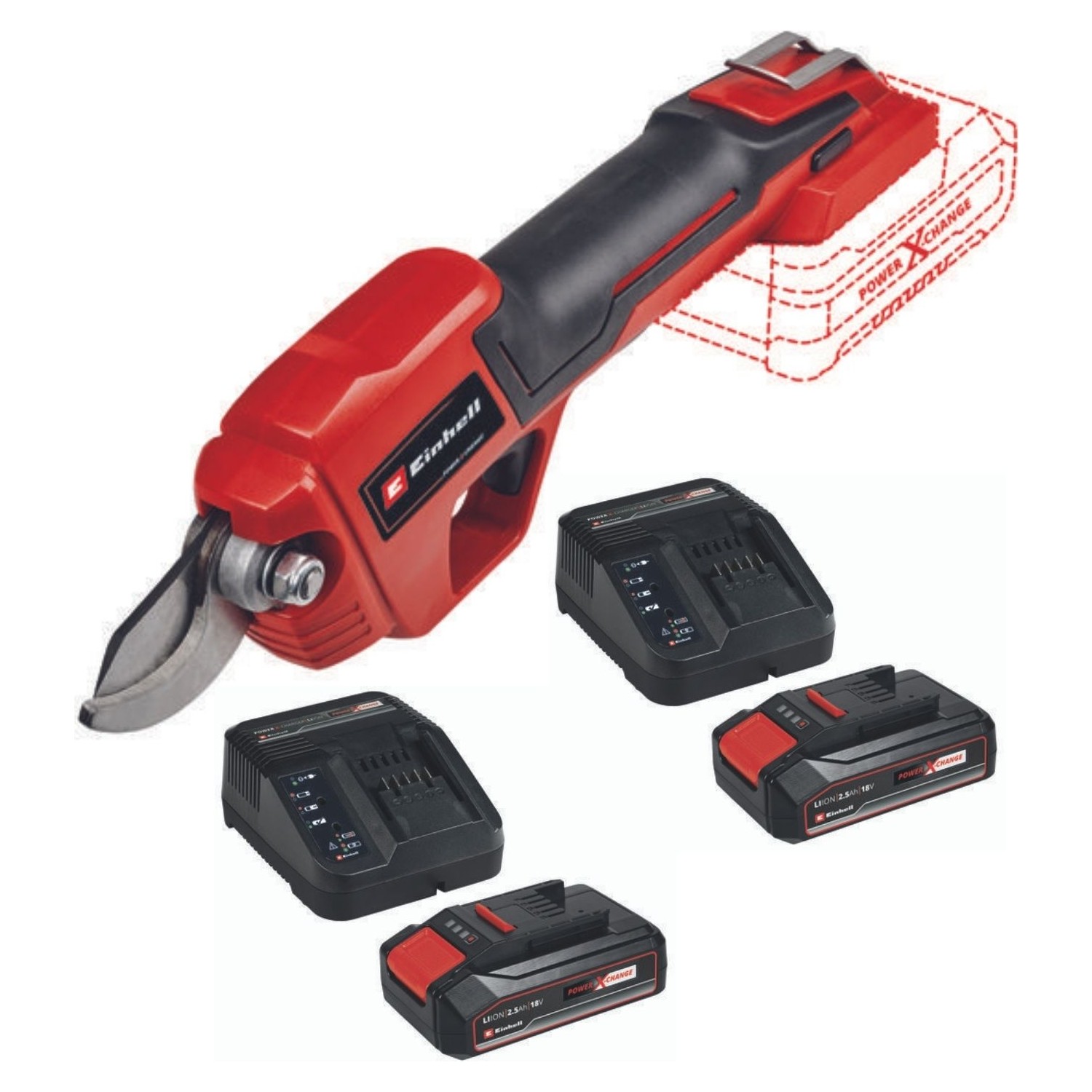 Einhell Ge-Ls 18 2X2.5AH Akülü Dal Budama Makası Fiyatı