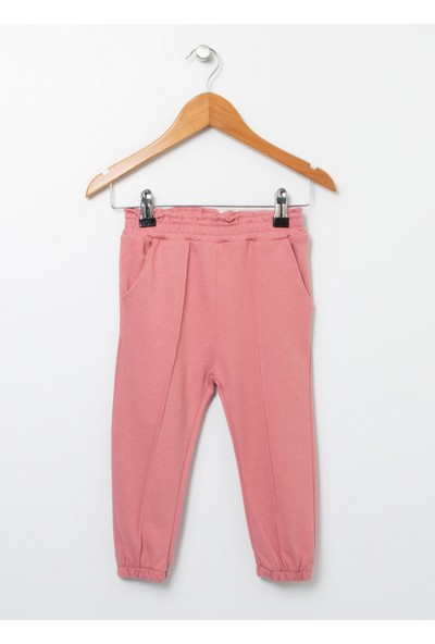 Koton Dar Paça Pembe Bebek Eşofman Altı 3WMG40020AK Koton Dar Paça Pembe Bebek Eşofman Altı 3WMG40020AK