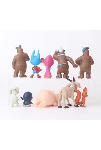 Sanlindou 10 Masha ve Bear Oyuncakları, Karikatür Anime El Ofis Dekorasyonları (Yurt Dışından) Sanlindou 10 Masha ve Bear Oyuncakları, Karikatür Anime El Ofis Dekorasyonları (Yurt Dışından)